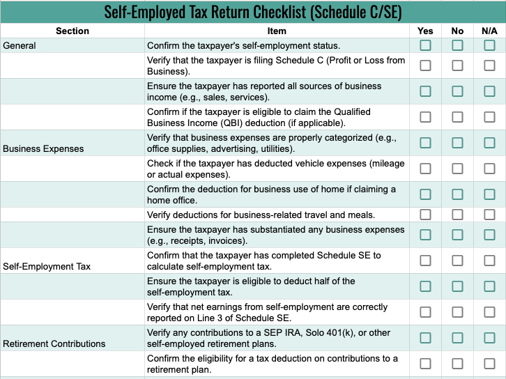 Simplified 1040 Filing: The 2025 Tax Year Preparation Checklist - Small ...